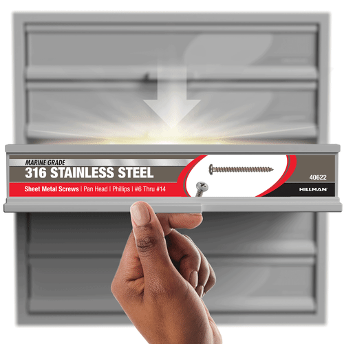 Marine Grade 316 Stainless Steel Phillips Pan Sheet Metal Screws
