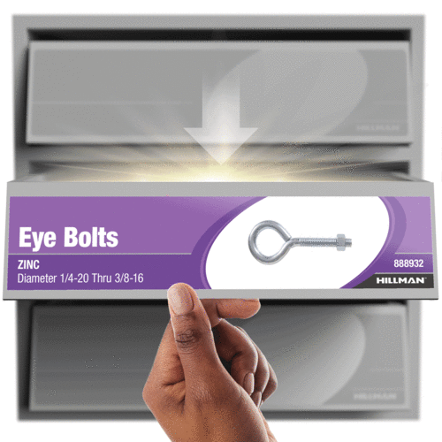 Hardware Essentials Eye Bolt With Hex Nut Zinc 1 4 20 X 5 Hardware Essentials Eye Bolt With Hex Nut Zinc 1 4 20 X 5
