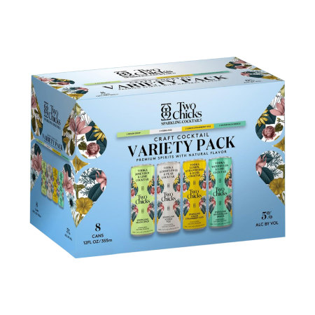 Two Chicks Sparkling Variety Pack Craft Cocktails