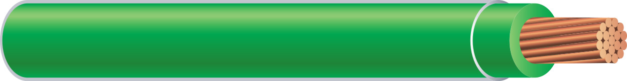 THHN #10 Stranded GREEN Wire, Copper Conductor (500' Spool) | OneSource Distributors
