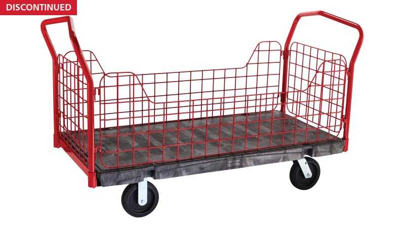 Side-Panel Platform Trucks | Rubbermaid Commercial Products