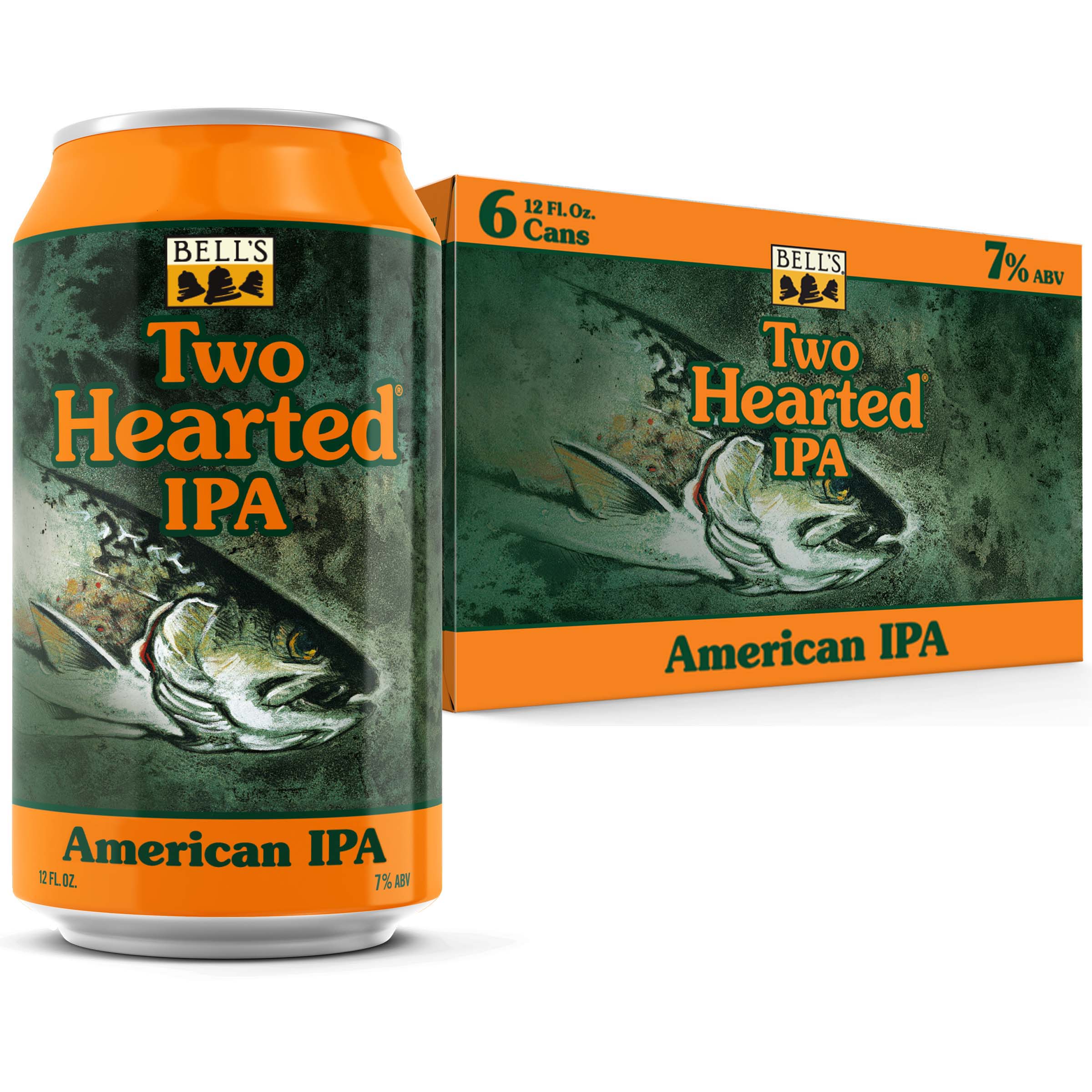 Two Hearted IPA Beer, 6 Pack, 12 fl oz Cans | Bell's Products