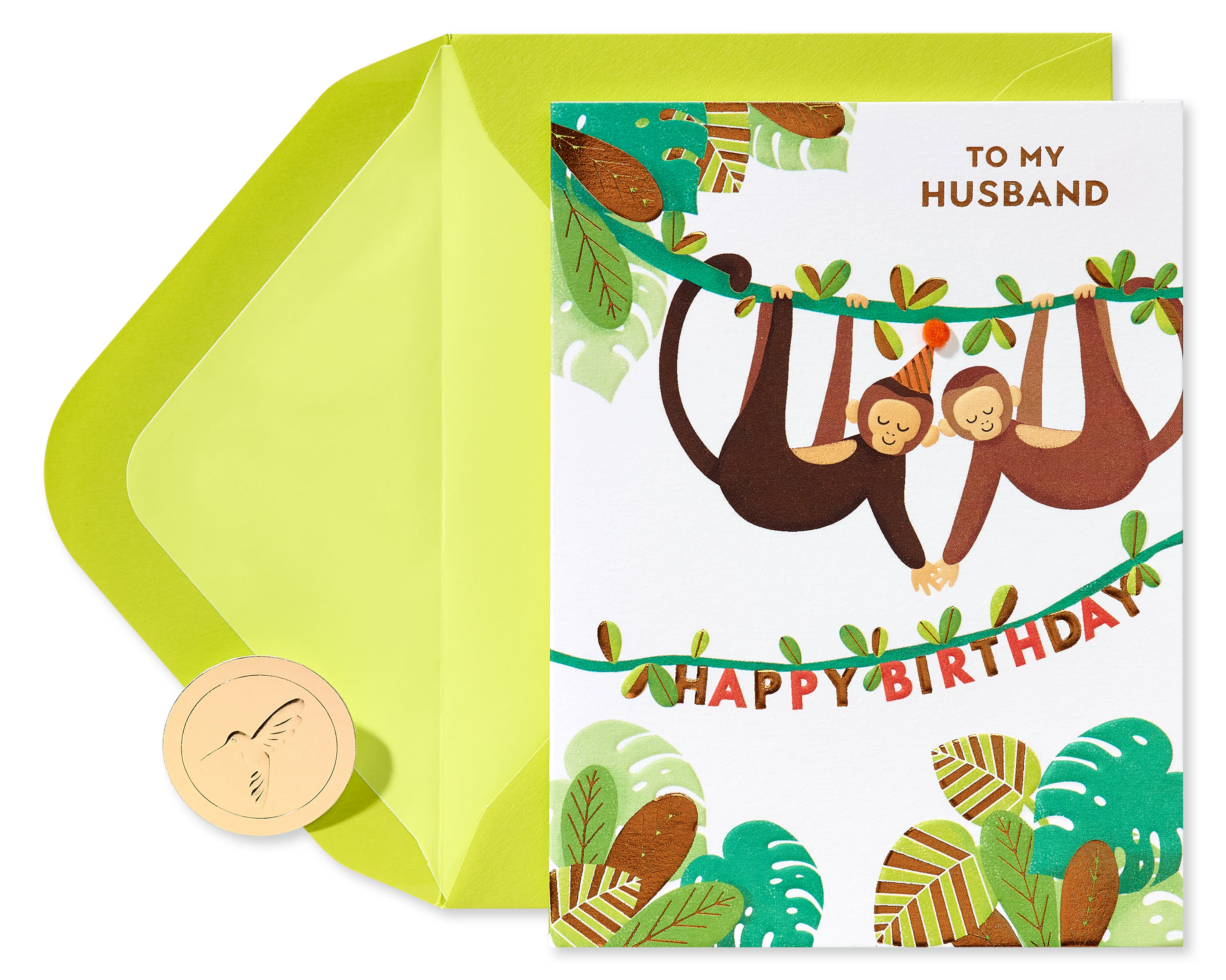Monkey Around Birthday Greeting Card - Papyrus