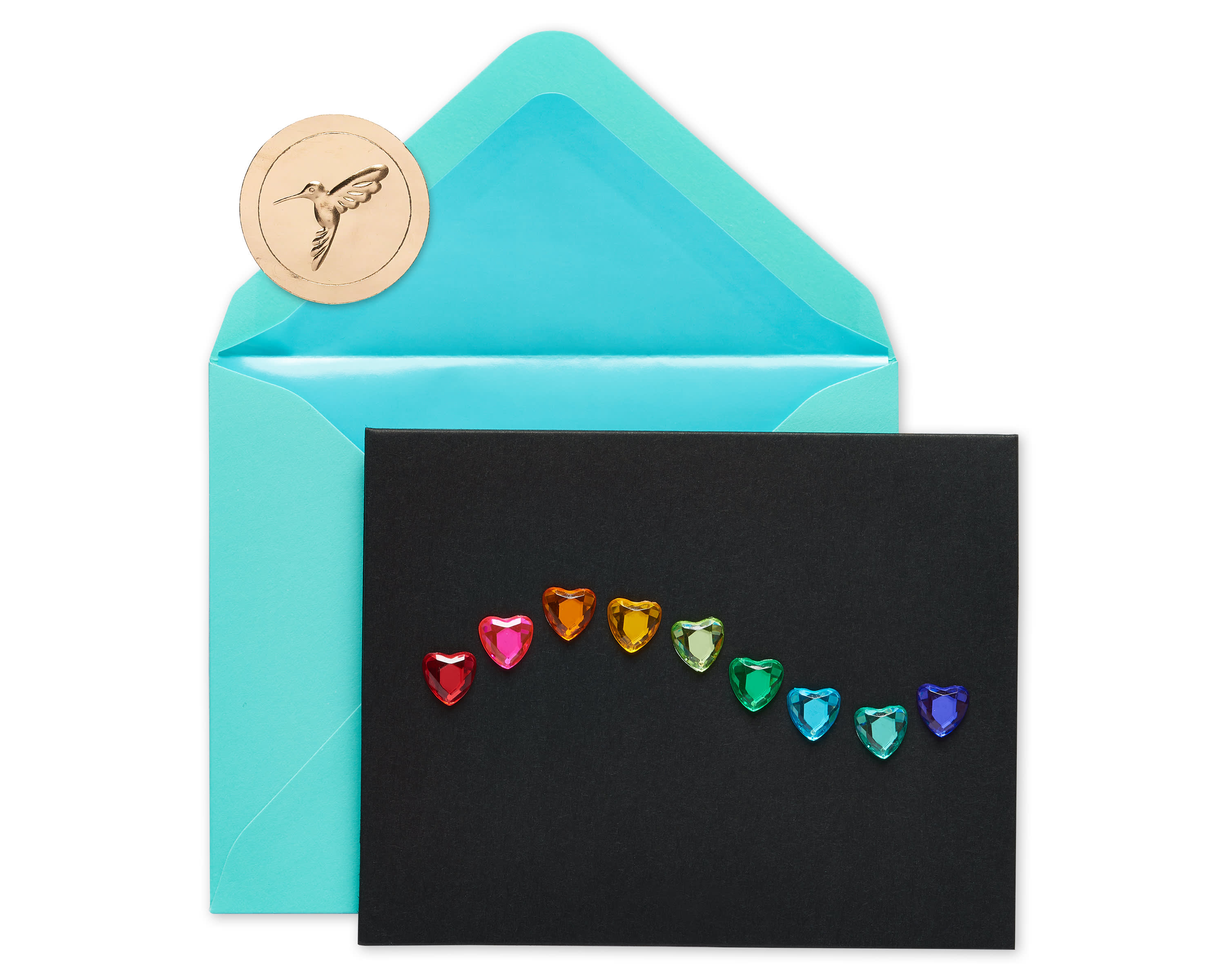 Rainbow Gems Boxed Blank Note Cards With Envelopes, 6-Count - Papyrus
