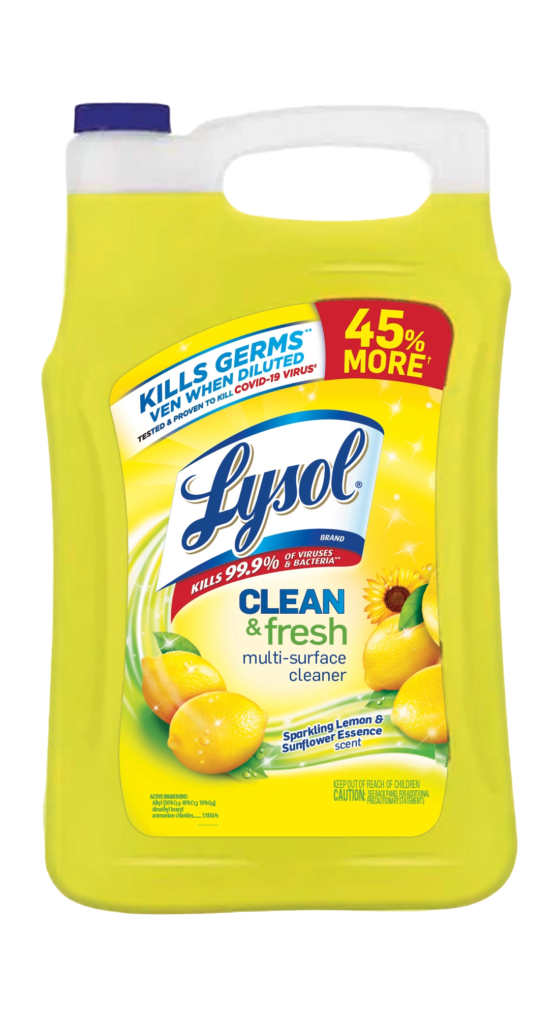 Lysol® Clean & Fresh Multi Surface Cleaner Sparkling Lemon & Sunflower ...