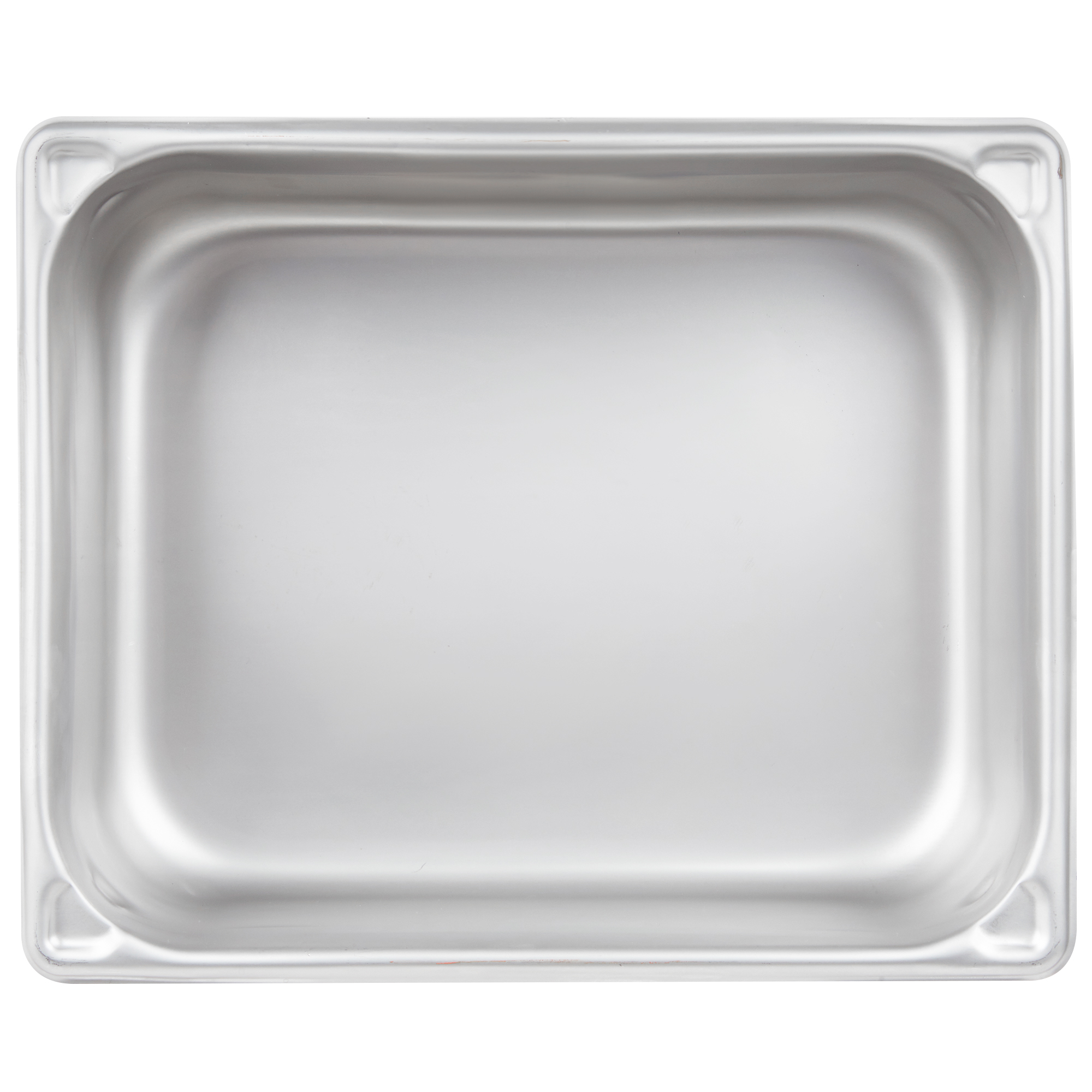 Half-size 4-inch-deep Super Pan® heavy-duty stainless steel steam table pan