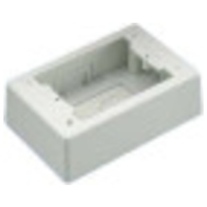 Panduit JBP1WH Non-Metallic Power Rated Outlet Box For LD Series ...