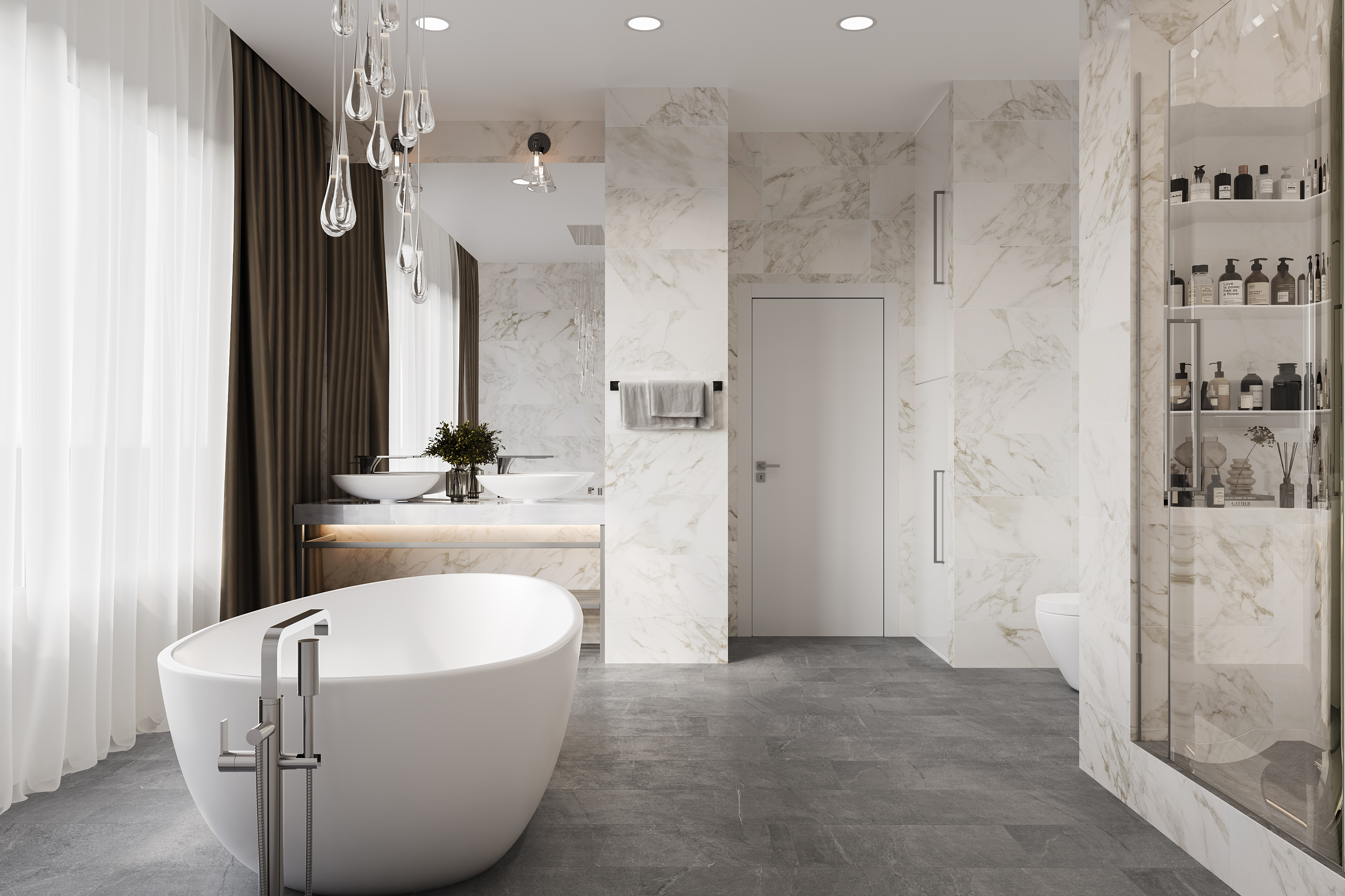 Ami Gray 12x24 Field Tile Matte Rectified - Virginia Tile Company