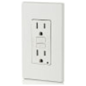 Leviton GFTR1-W SmartlockPro® GFCI Receptacle, Tamper-Resistant, 15A ...