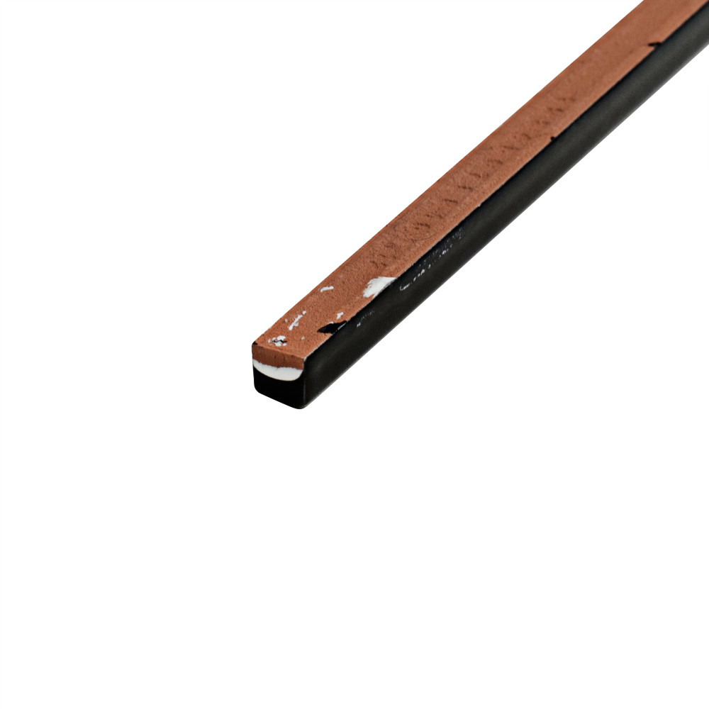 Nero 3/8 in. x 7-7/8 in. Ceramic Wall Trim | Merola Tile