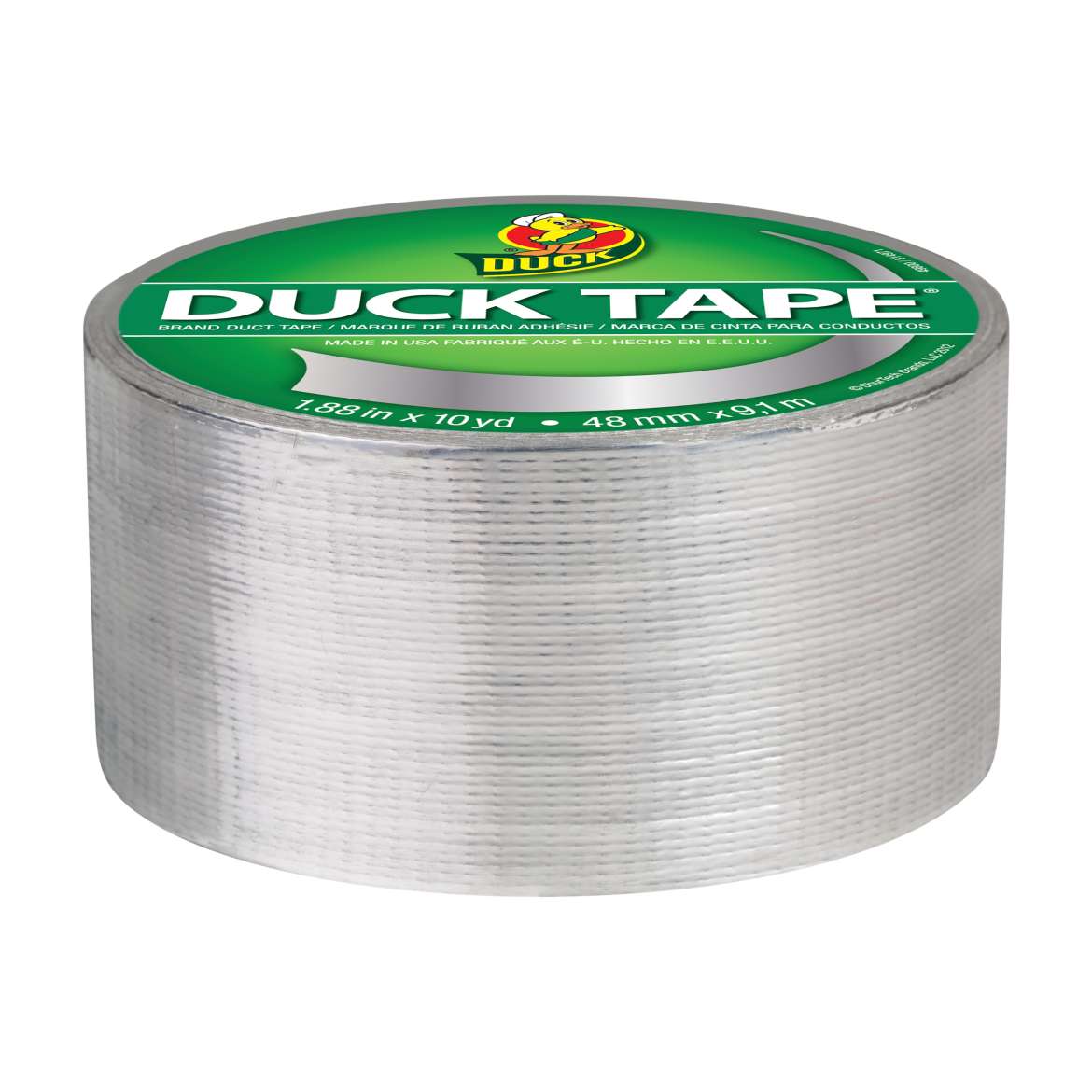 Color Duct Tape- Chrome, 1.88 in. x 10 yd. | Duck Brand