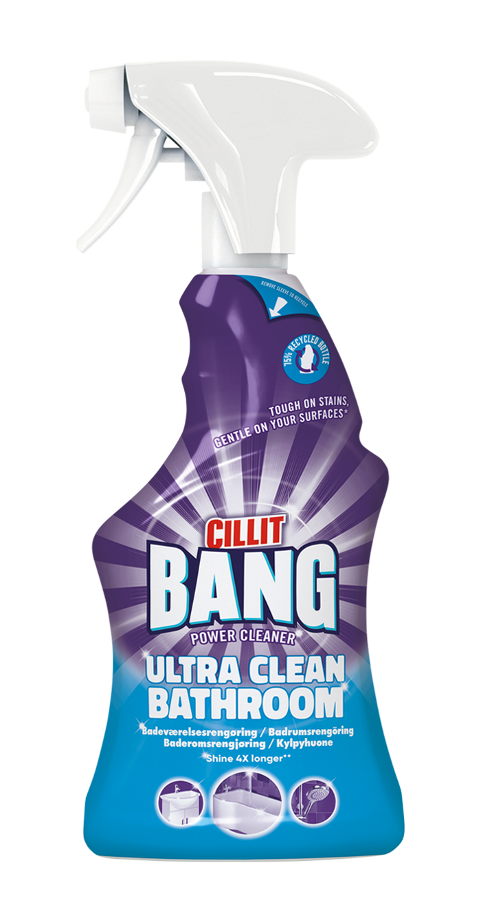 Cillit Bang Ultra Clean Bathroom - Badeværelse | Cillit Bang DK