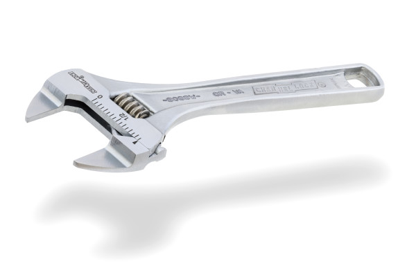 806SW 6-inch Precision Adjustable Wrench with Extra Slim Jaw ...