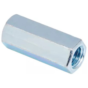 B-Line (Eaton) B655-3/8SS6 Rod Coupling, 0.3750" H X 0.75" D, Steel ...