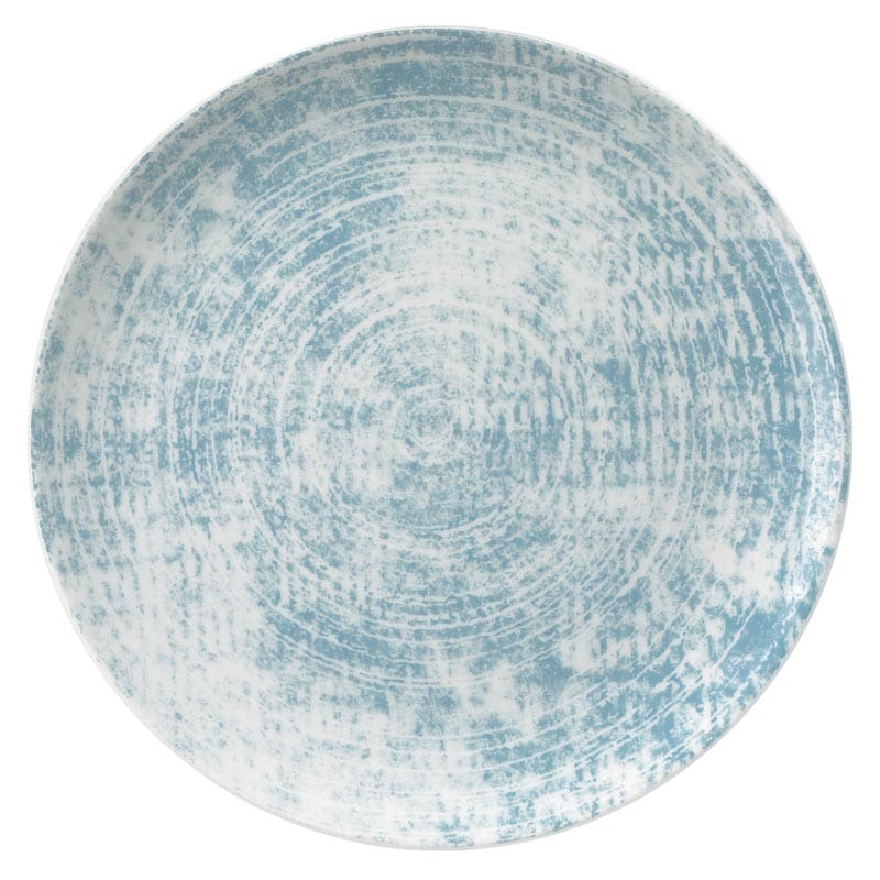 Shabby Chic 11" Coupe Plate-Sc Blue - Libbey FS
