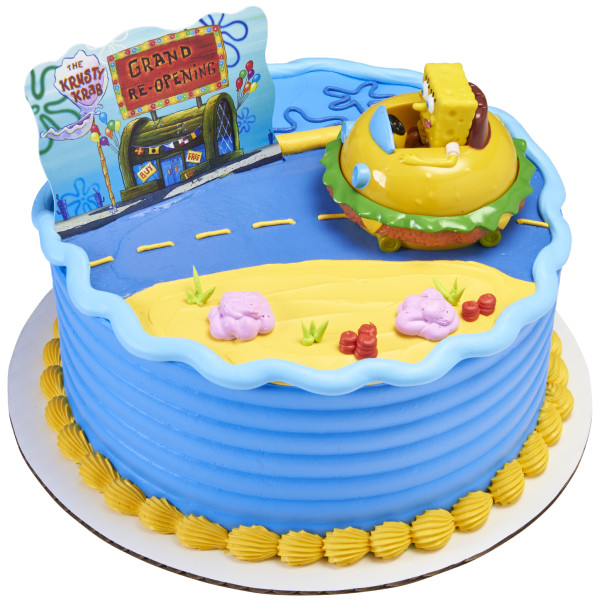 Spongebob Squarepants Krabby Patty Decoset | DecoPac
