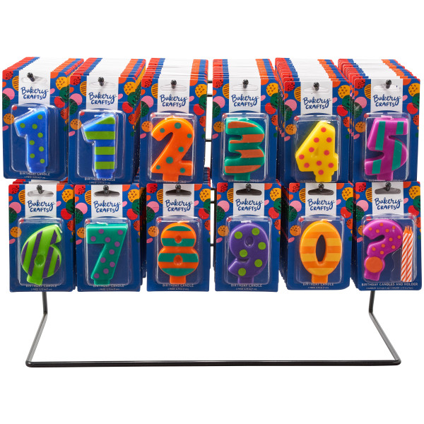 Green Sprinkle Numeral | Candle Kit | DecoPac