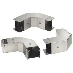 NVent Hoffman CT44EFC90SS Clean Tray®, F23 Series, 90-Degree Elbow ...