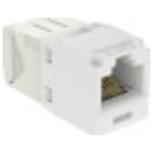 Panduit CJ688TGWH Mini-Com® TX6™ PLUS TG Style UTP Jack Module, White ...