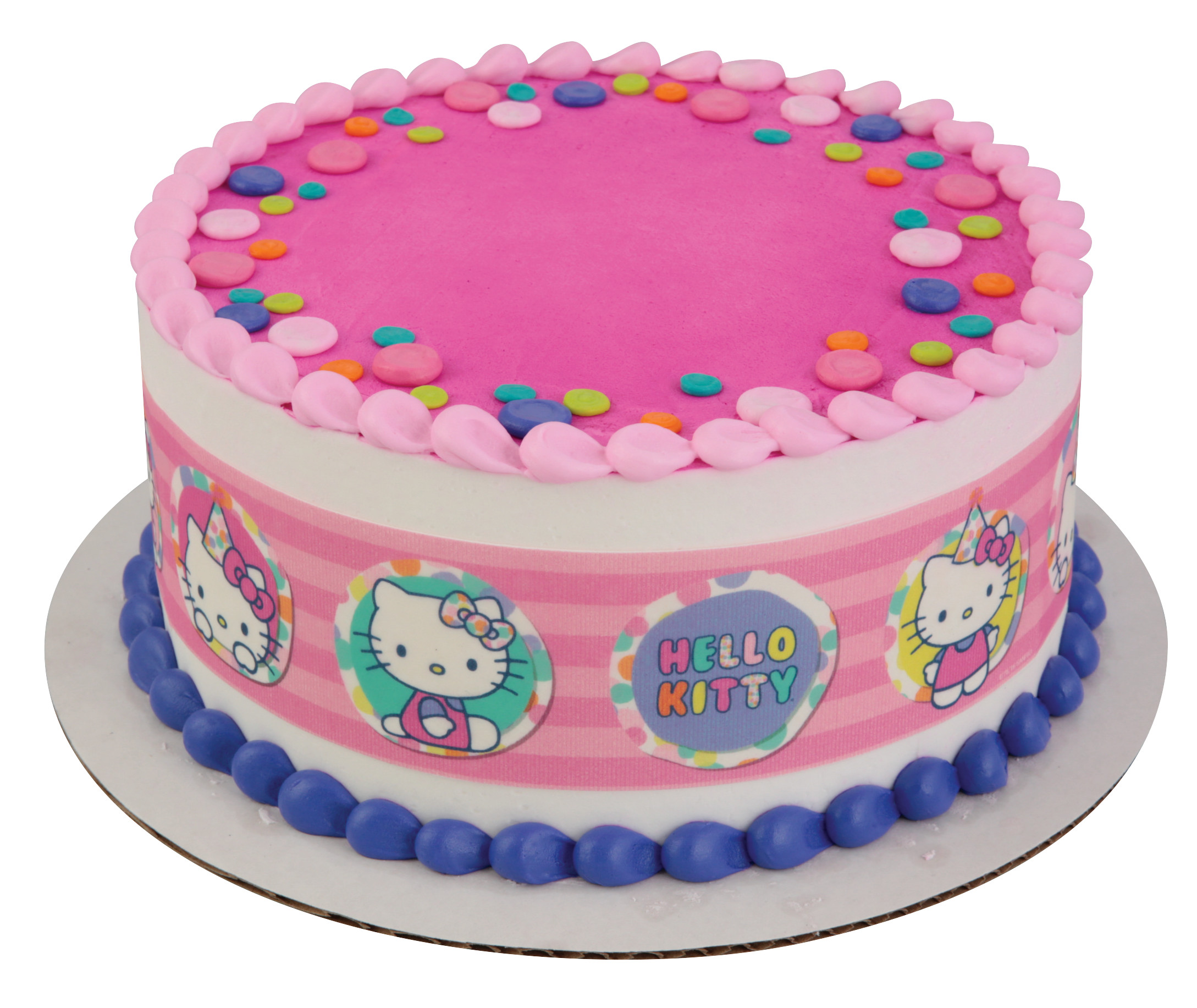 Hello Kitty Polka Dot Party Photocake Image Strips | DecoPac