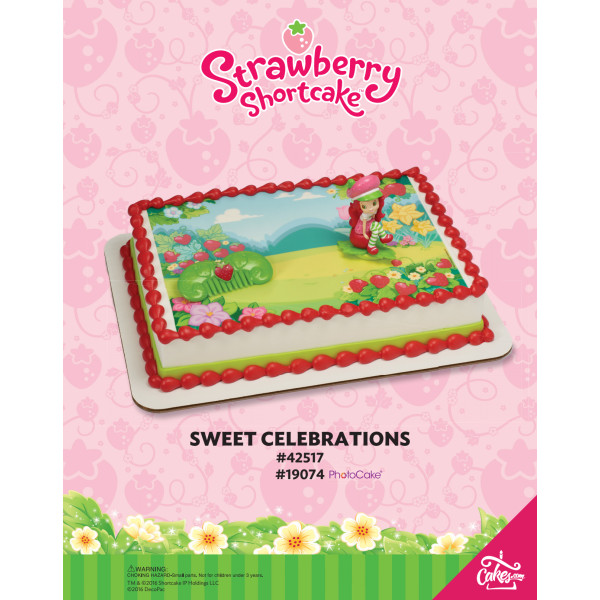 Strawberry Shortcake™ Sweet Celebration DecoSet® | The Magic of Cakes ...