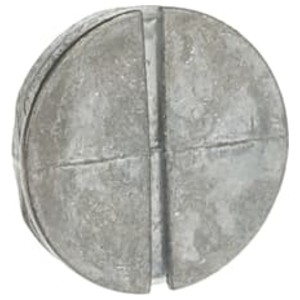 ABB (Thomas And Betts) PLG-3-RD Red•Dot® Close-Up Plug, Zinc, 1 In. | Graybar Store