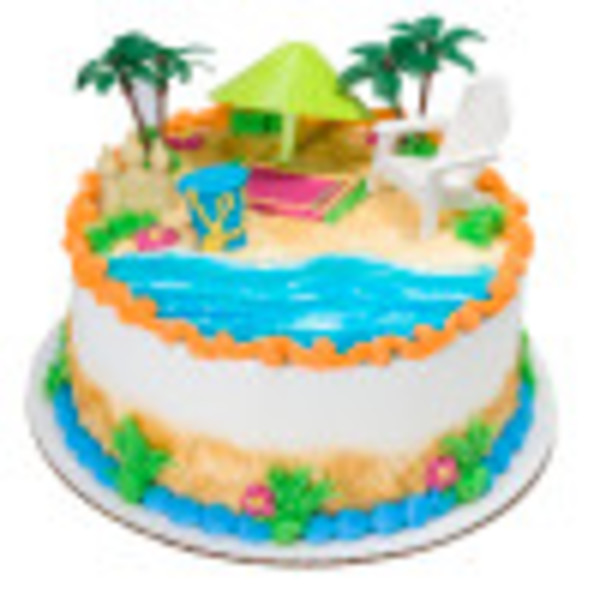 Beach Chair & Umbrella | DecoSet® | DecoPac