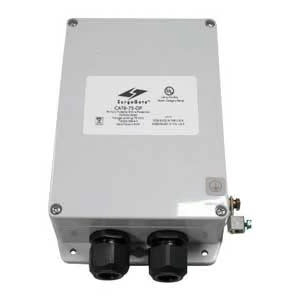 ITW Linx CAT6-75-OP Surge Protector, Cat 6, 75V Clamping, 4-Pair, RJ-45 ...