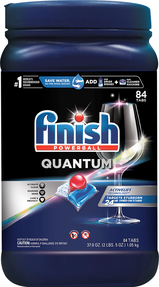 Finish® Powerball Quantum Dishwasher Pods 84 ct | Finish®