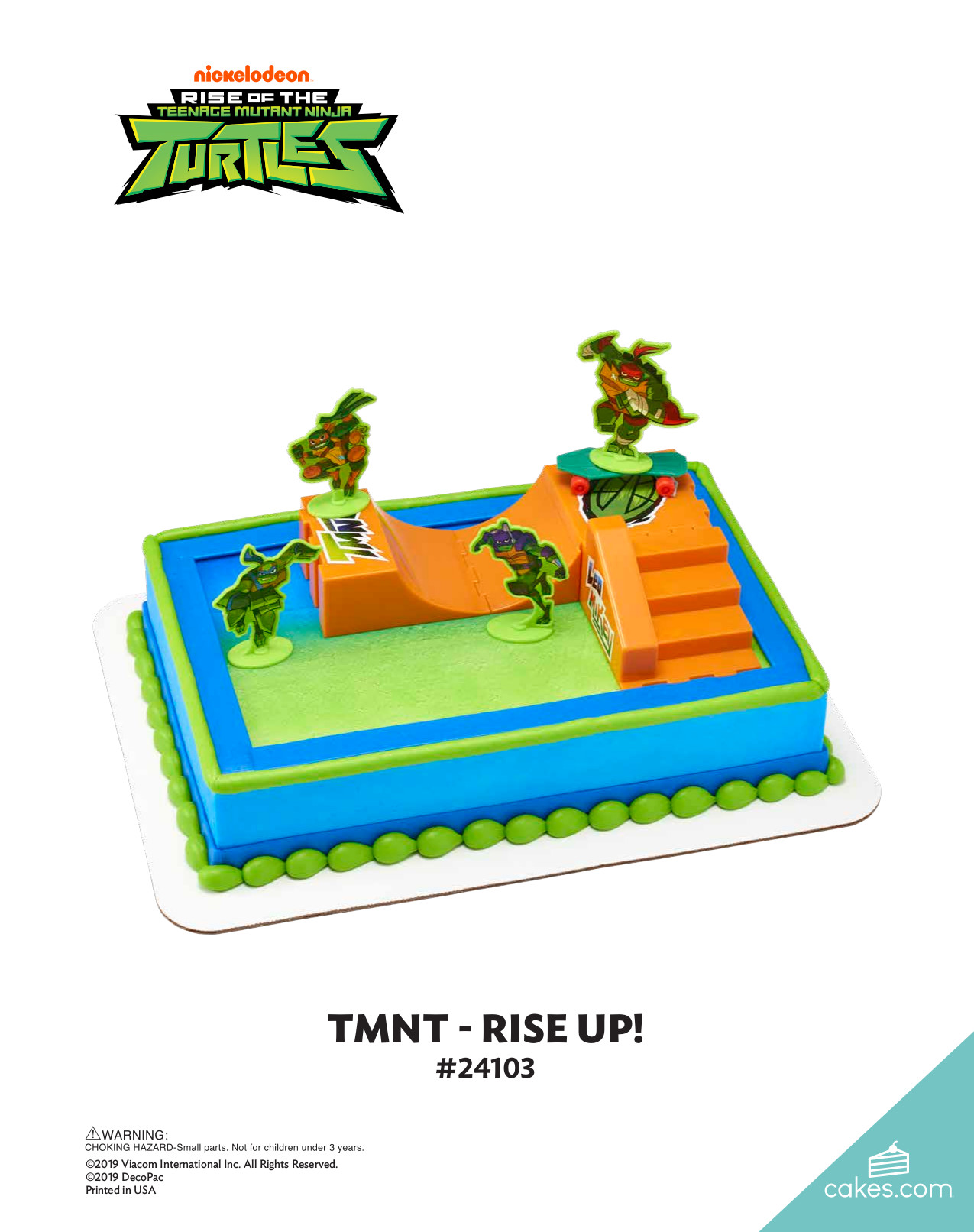 Rise Of The Teenage Mutant Ninja Turtles Decoset | DecoPac