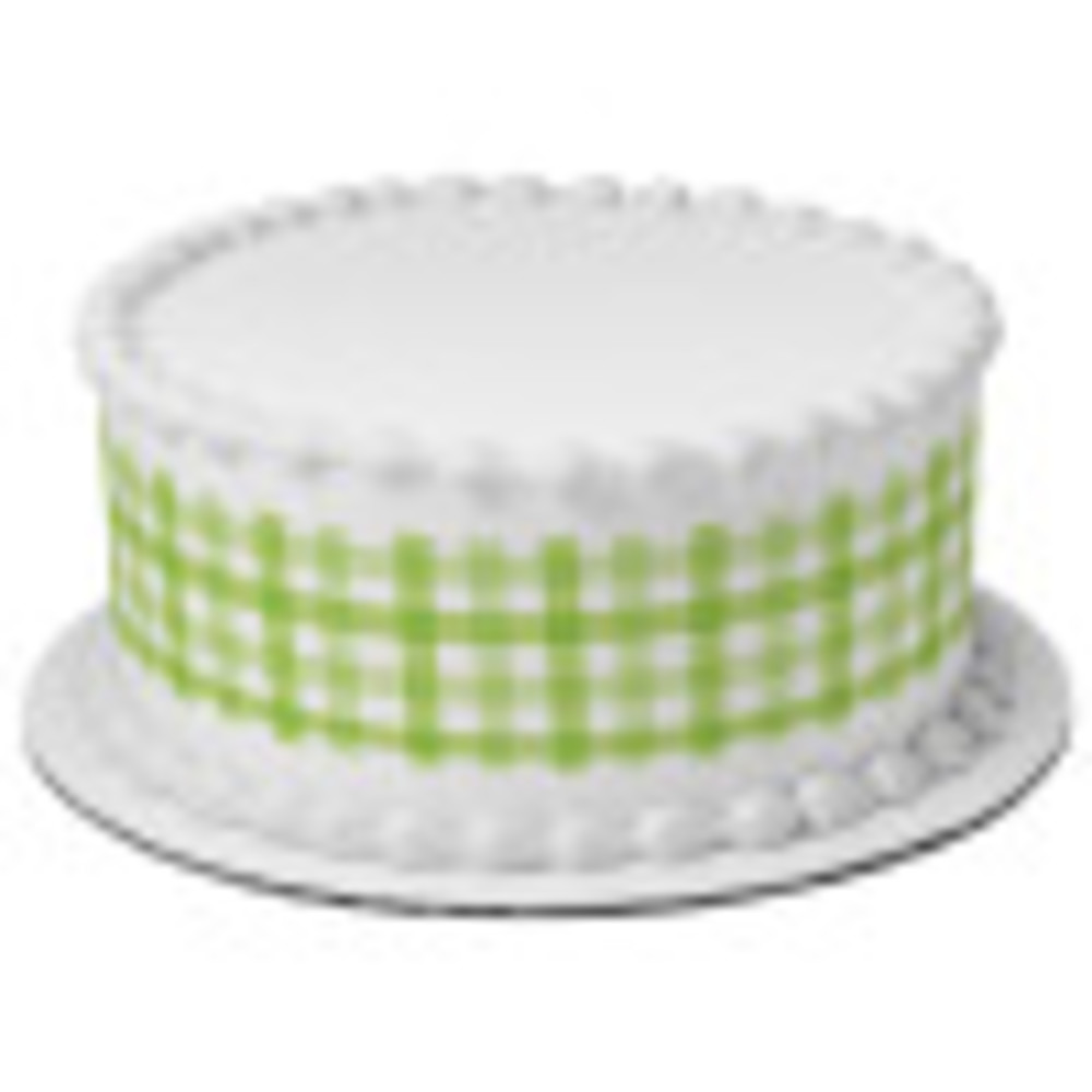 Order Green Gingham Edible Image® by PhotoCake® Cake from COBORN'S ...