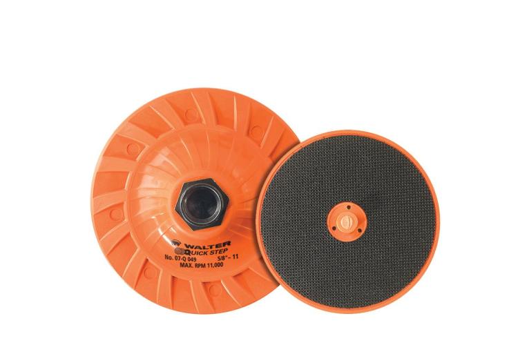 Backing pad with centering pin - Quick-Step - M14-2.0