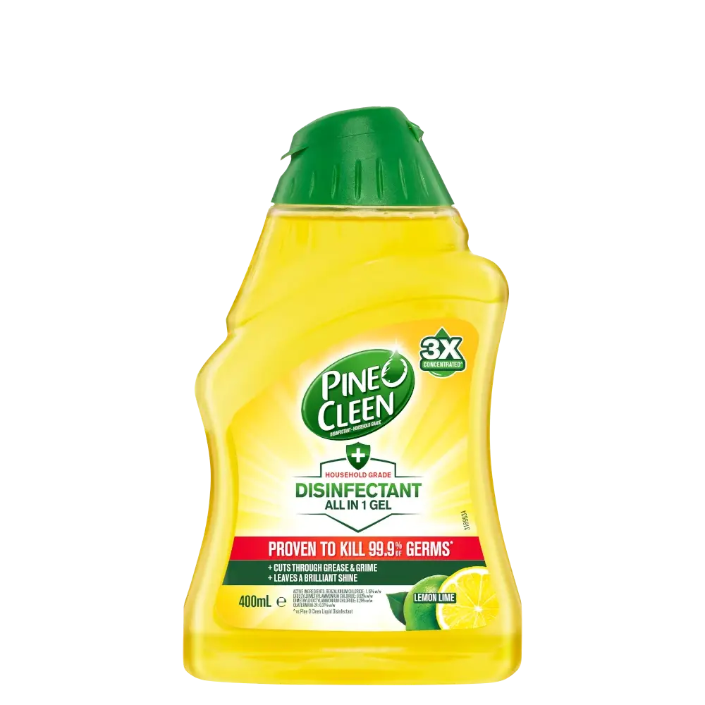 Pine O Cleen All In 1 Lemon Lime Disinfectant Gel 400ml | Pine O Cleen AU