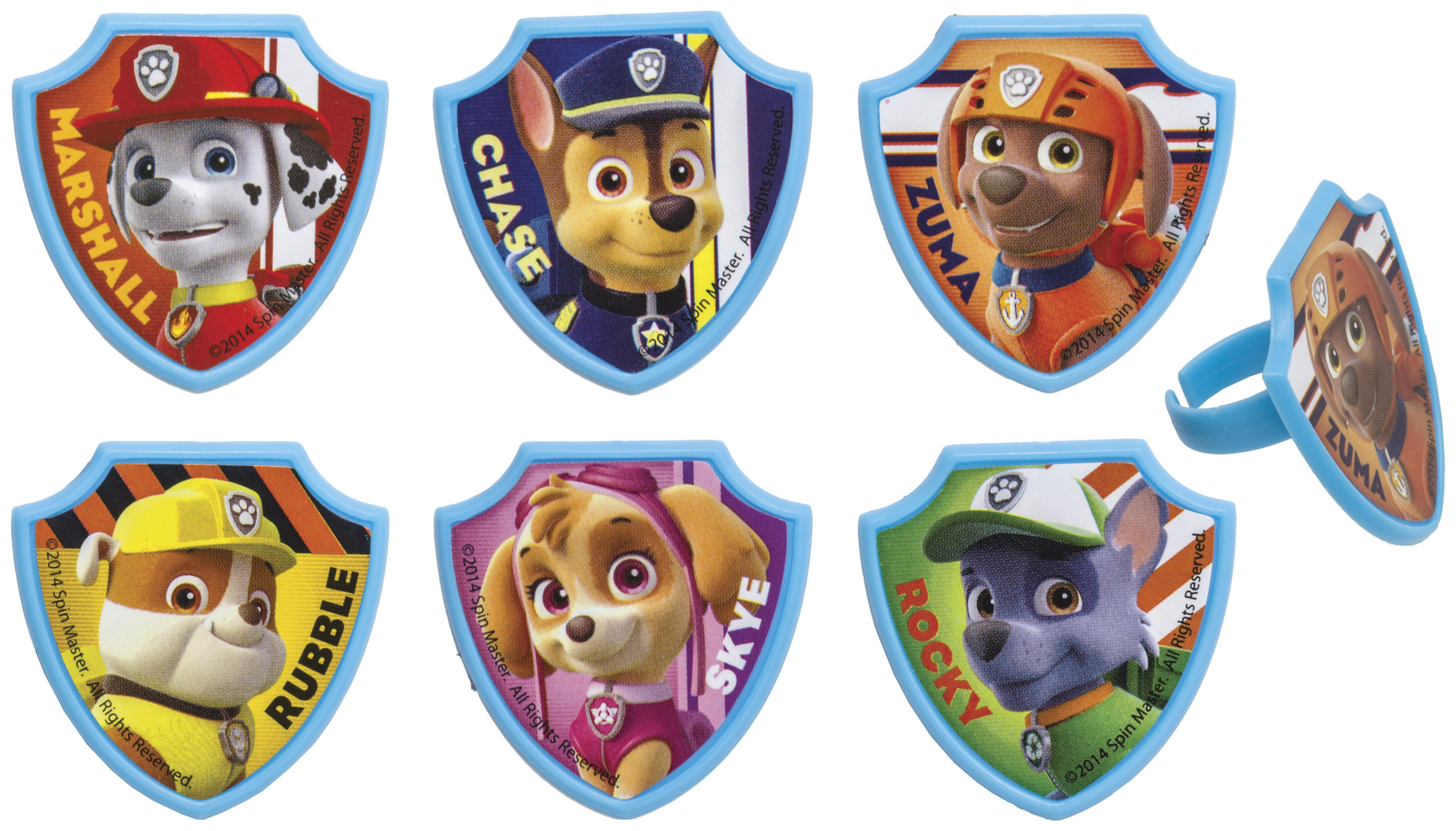 Paw Patrol Ruff Ruff Rescue Cupcake Rings | DecoPac
