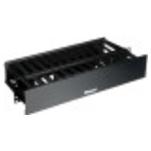 Panduit WMPH2E PatchLink™ Cable Manager, Horizontal, Front/Rear, Bend ...