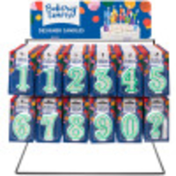 17 W Counter Display Candle Rack | DecoPac