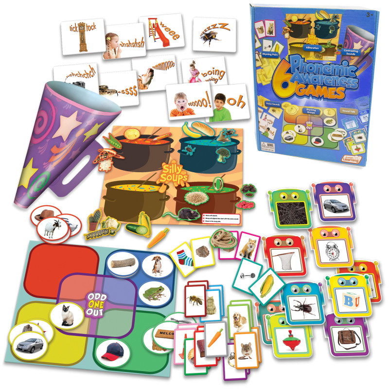 Junior Learning® 6 Phonemic Awareness Games - Zuma
