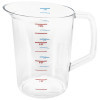 4 Quart Polycarbonate Measuring Cup Measuring Cup DecoPac 4 Quart Polycarbonate Measuring Cup Measuring Cup DecoPac