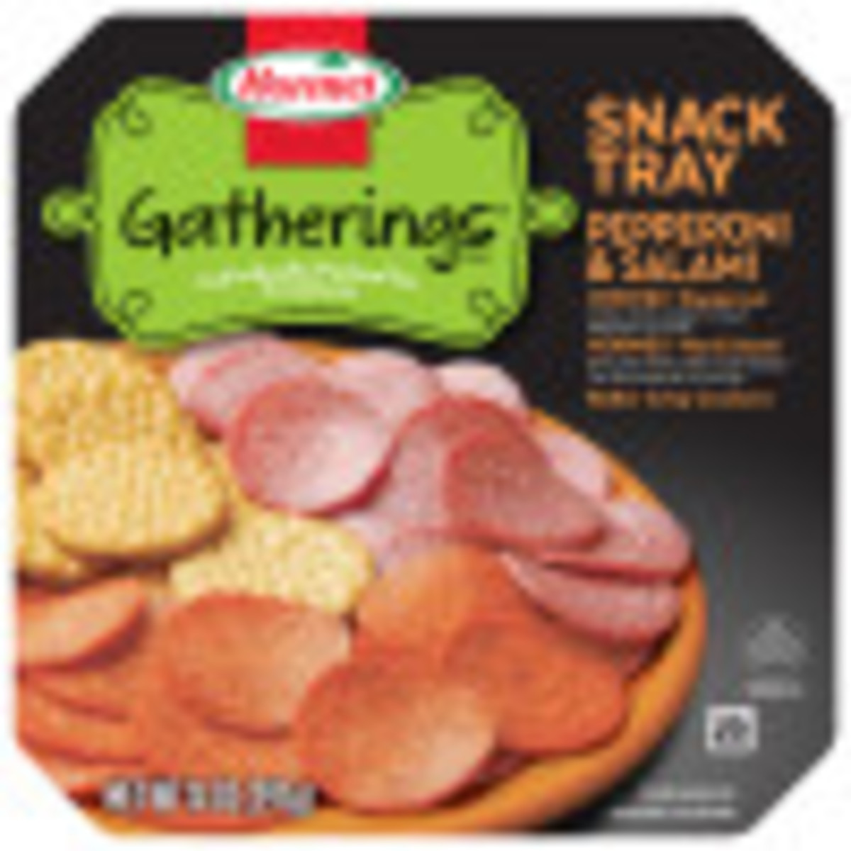 HORMEL GATHERINGS® Pepperoni & Salami Snack Tray • Hormel Product Code ...