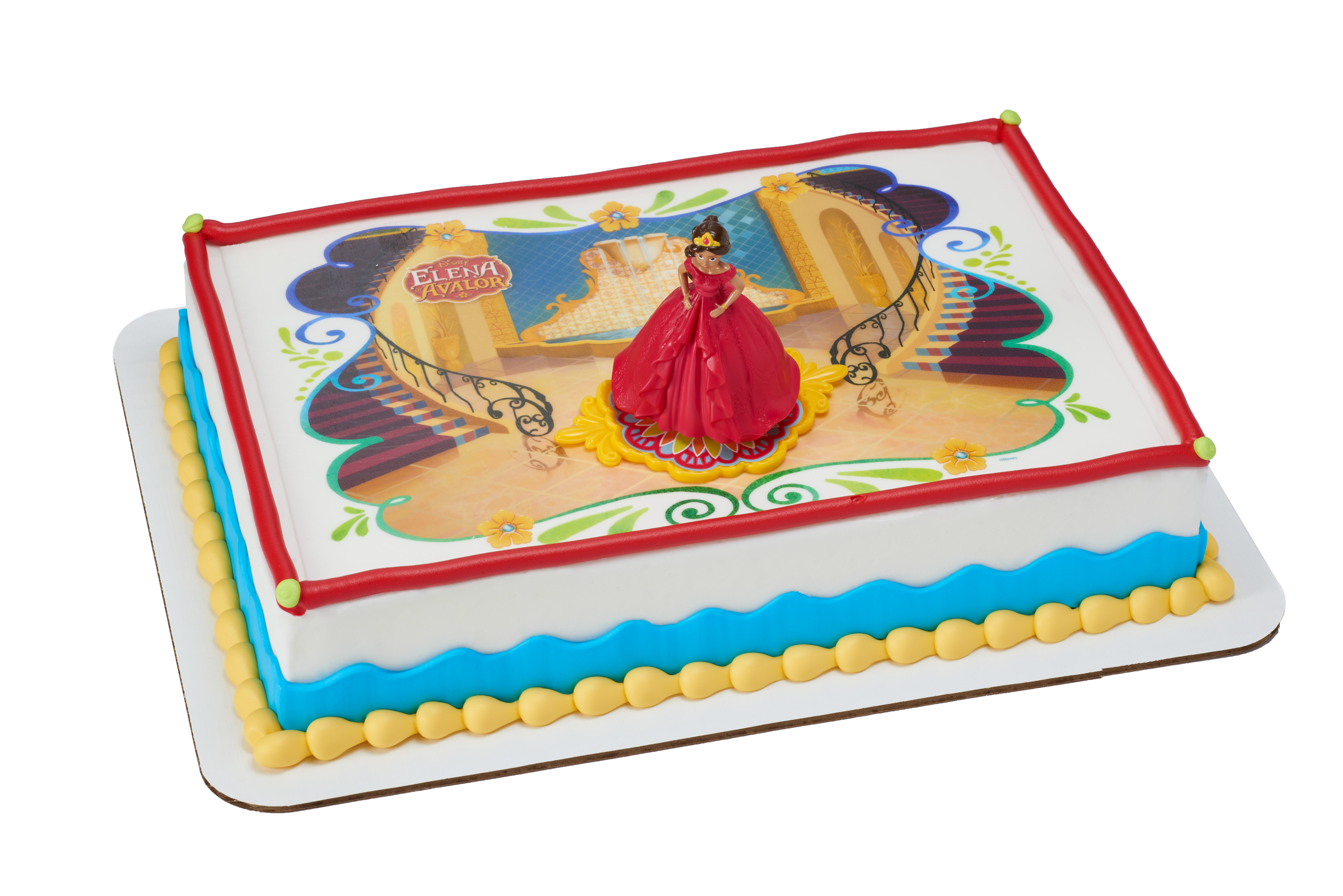 Elena Of Avalor Crown Princess Photocake Decoset Background | DecoPac