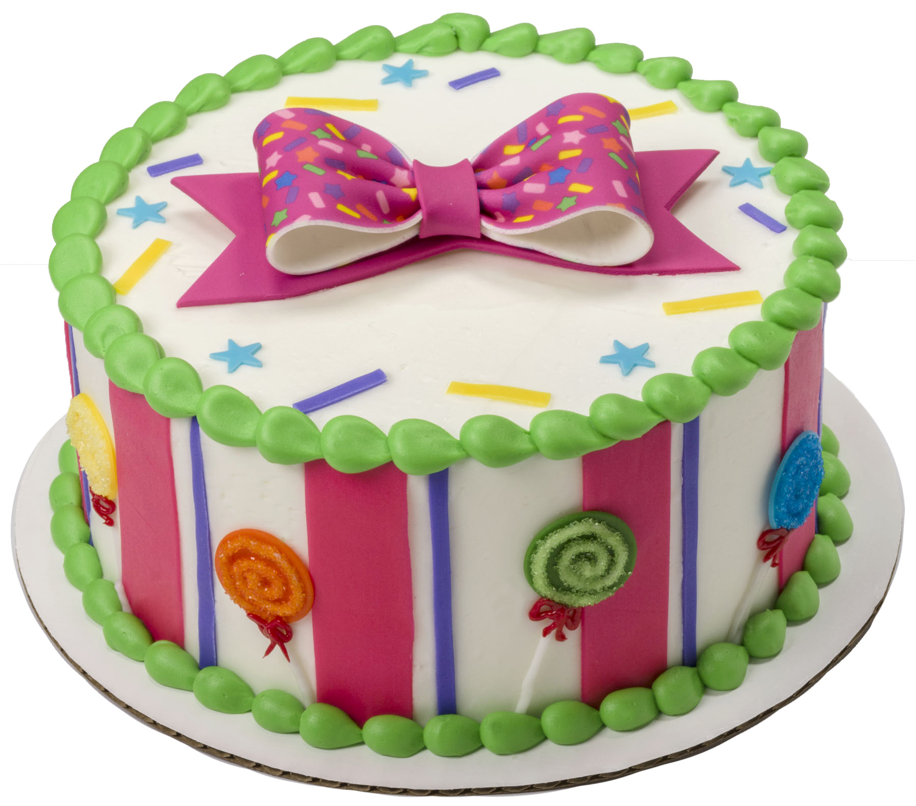 Confetti Gum Paste Bows | DecoPac