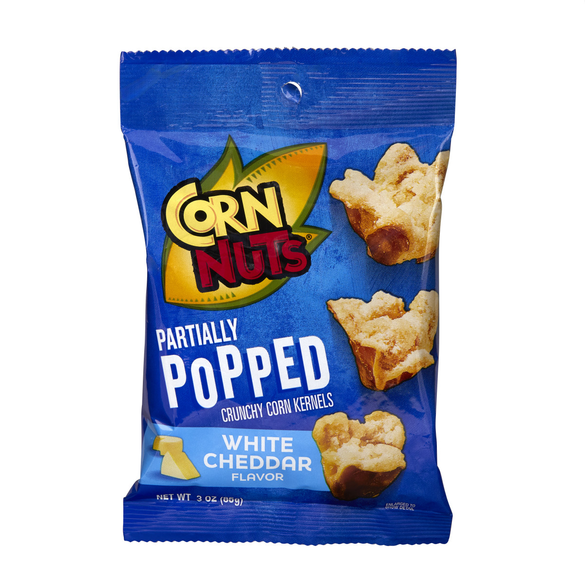 CORN NUTS® Partially Popped White Cheddar, 3oz Pack of 12 • Hormel Product Code: #139031 ...