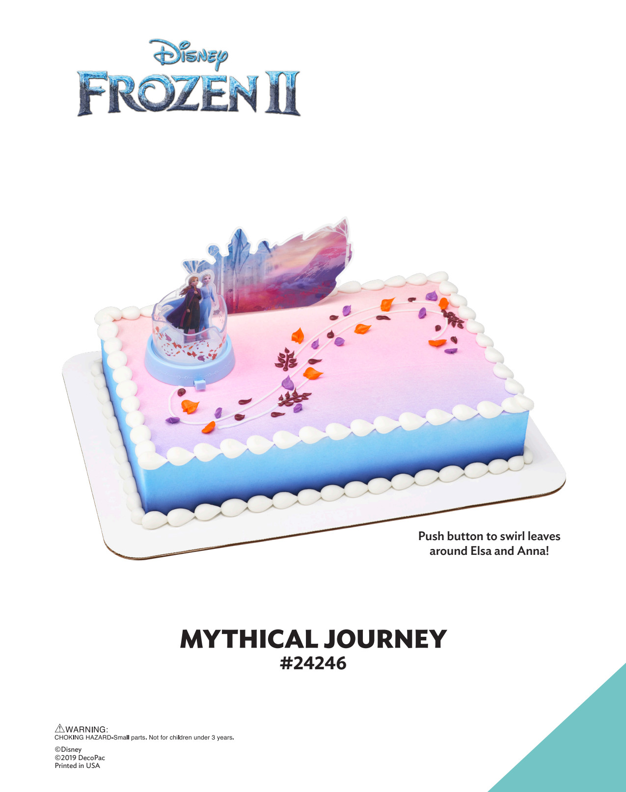 Frozen Ii Mythical Journey Decoset | DecoPac