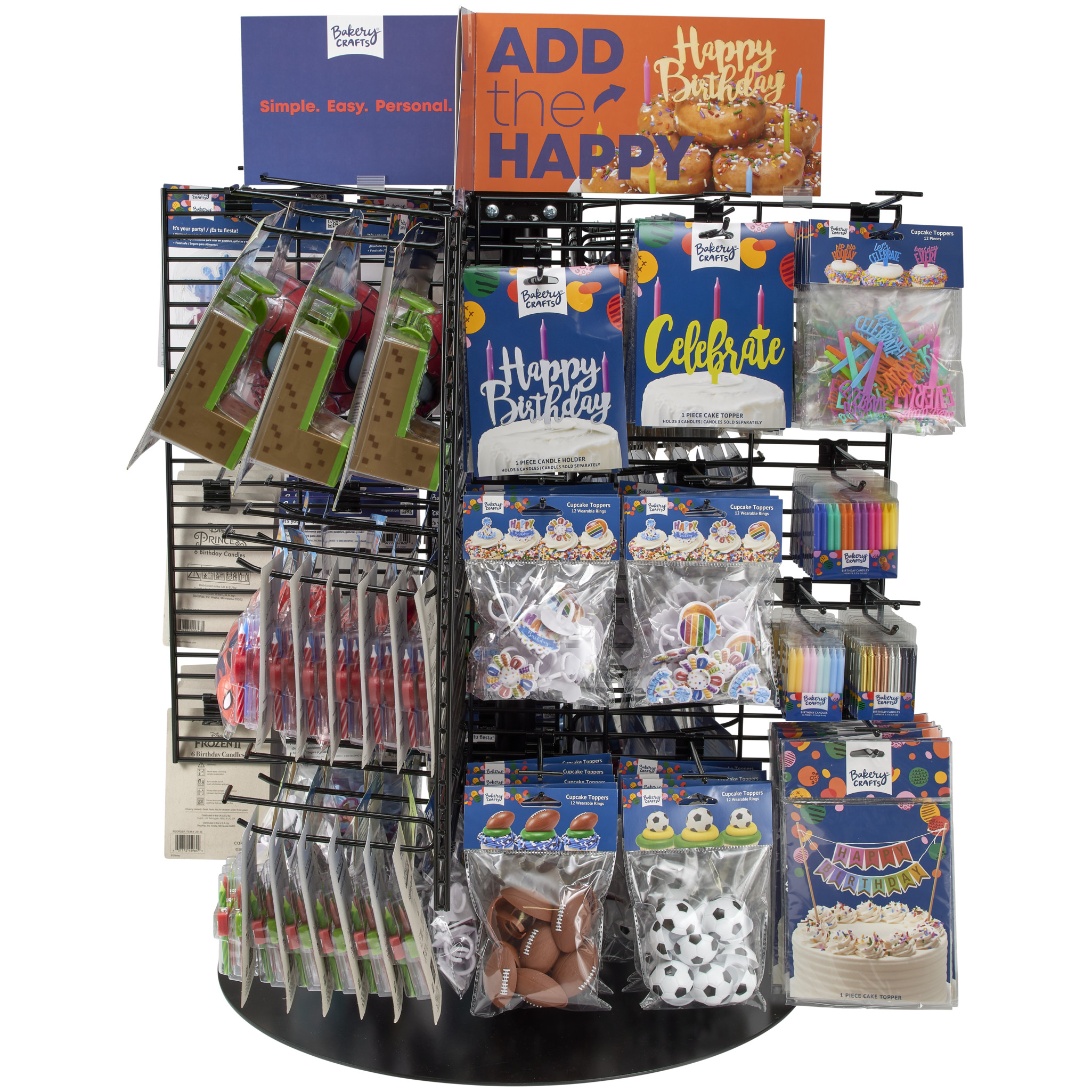 Bakery Crafts Retail Decoration Floor Rack | DecoPac