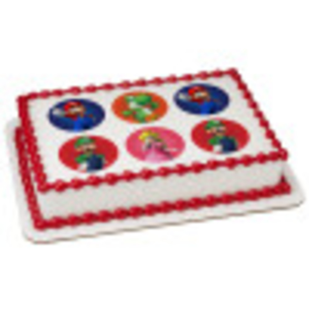 Order Super Mario™ Power Play Edible Image® by PhotoCake® Cake from ...