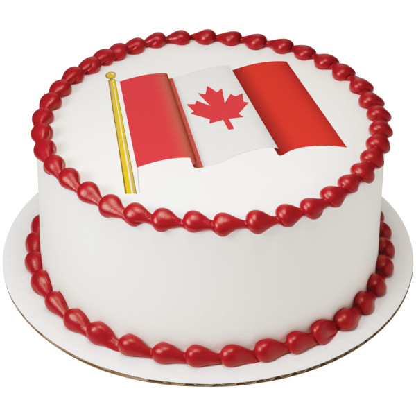 Canadian Flag Photocake Image | DecoPac