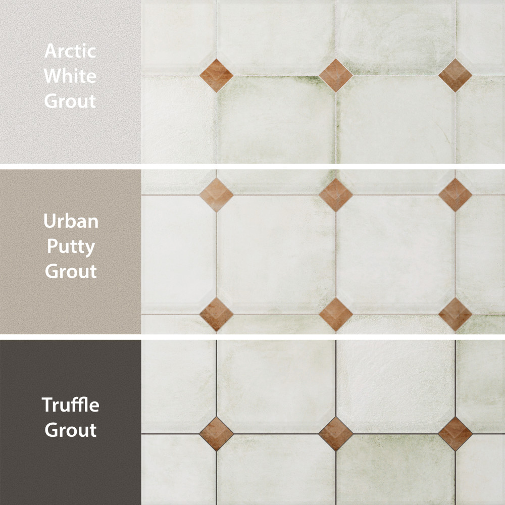 Laverton Octagon Nieve with Taco Natural 7-7/8 in. x 7-7/8 in ...