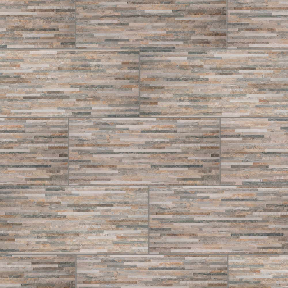 Muro Ardesia Ocre 12-1/2 in. x 24-1/2 in. Porcelain Wall Tile | Merola Tile