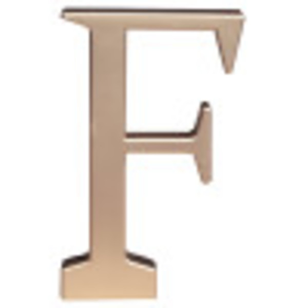Letter F Monogram Letters | DecoPac