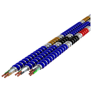 AFC Cable Systems (Atkore) MC TUFF 12/4 BN/OR/YL/GY250 COIL MC GLIDE ...